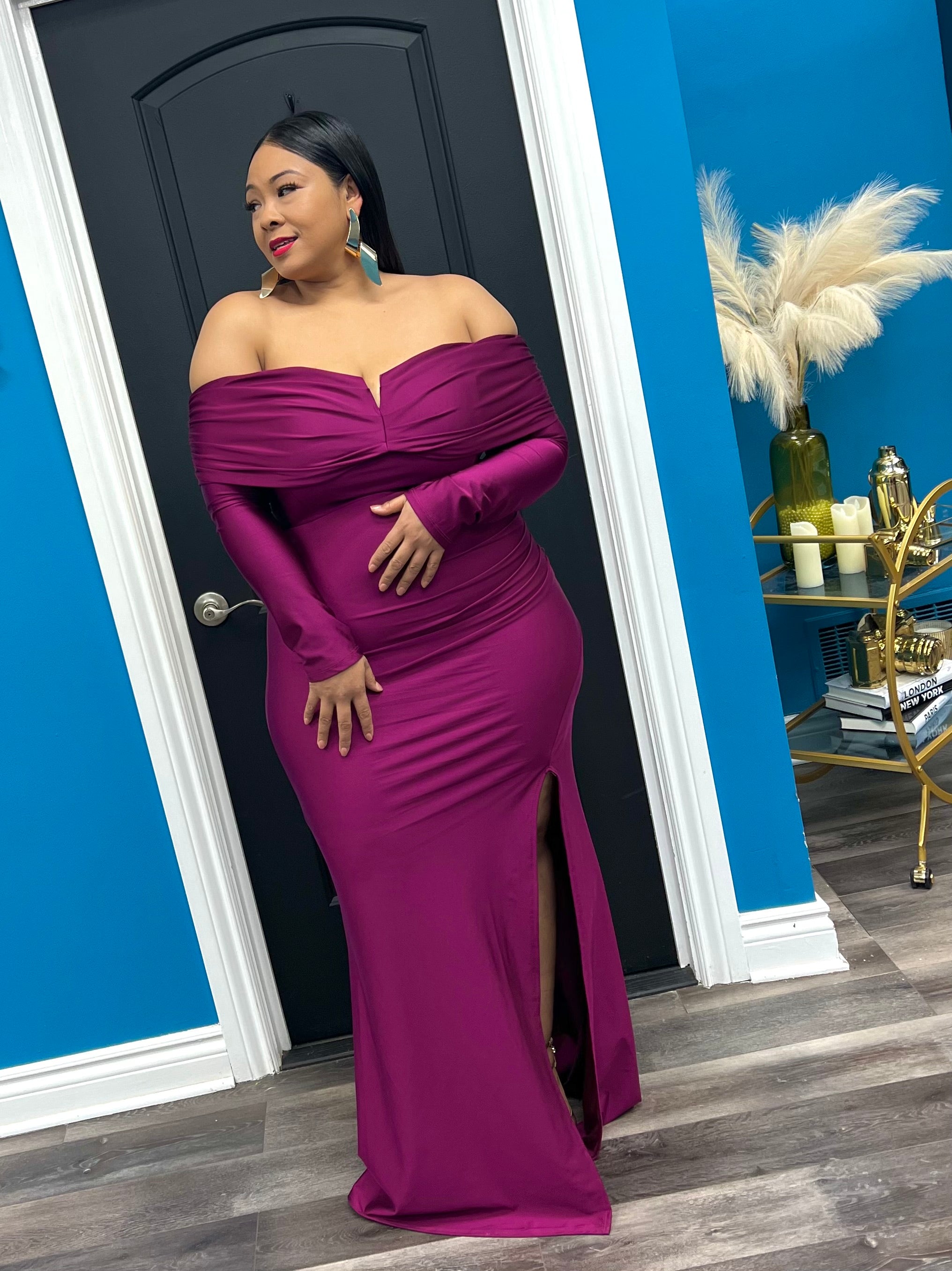 Magenta Aja Dress – culturesclosetboutique