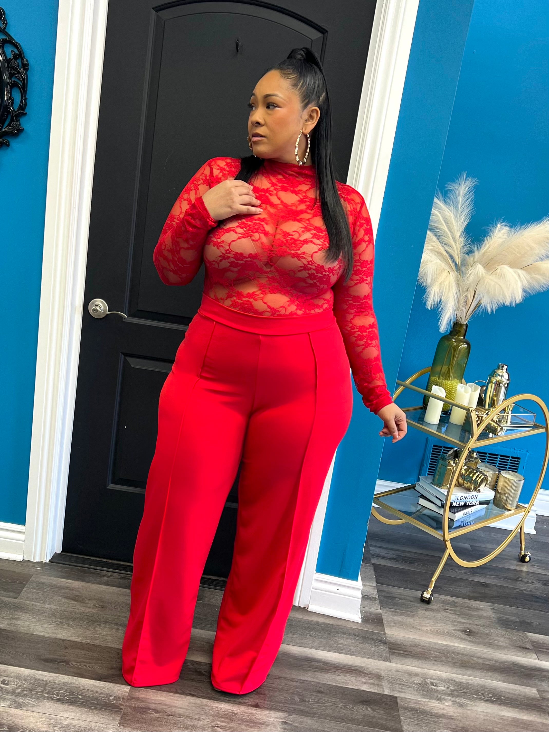 Red Meg Pants – culturesclosetboutique